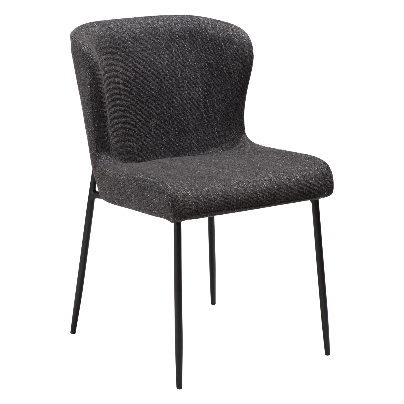 DAN-FORM GLAM Stuhl Schwarz