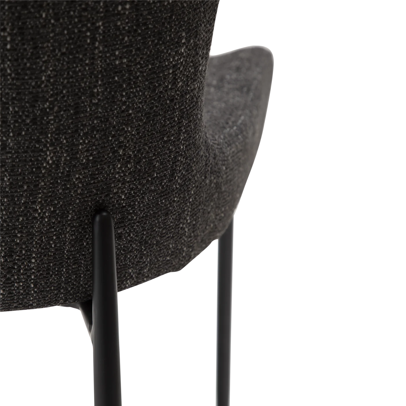 DAN-FORM GLAM Stuhl Schwarz